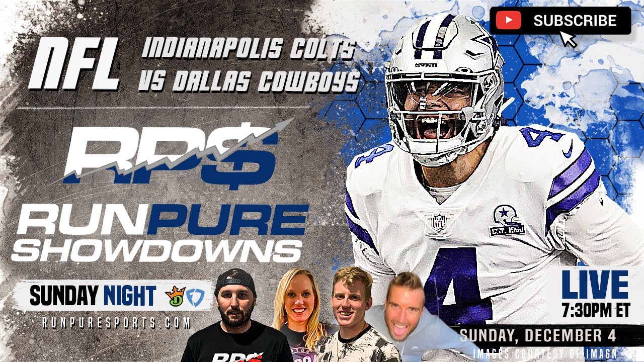 SUNDAY NIGHT DRAFTKINGS SHOWDOWN PICKS | 2022 NFL WEEK 13 DFS ...