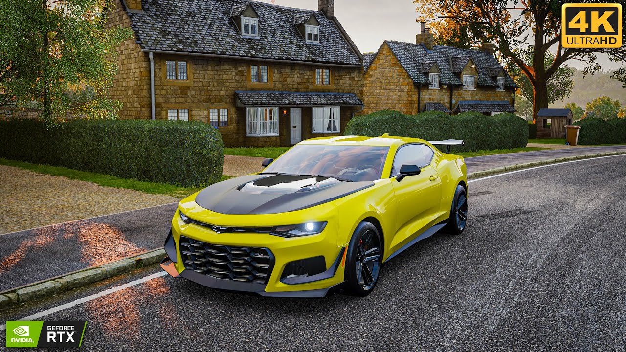 651bhp Chevrolet Camaro Zl1 Forza Horizon 4 Gameplay Youtube