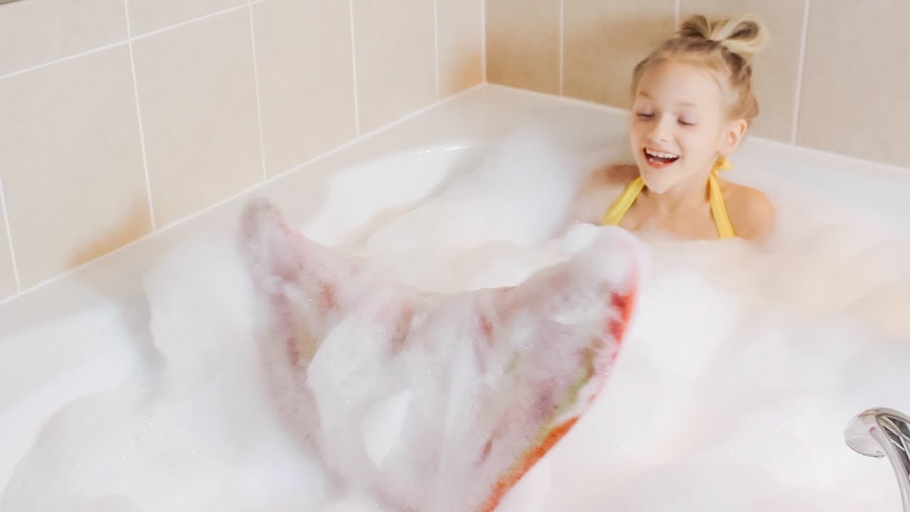 Mermaid's First Sleepover Party!! - YouTube