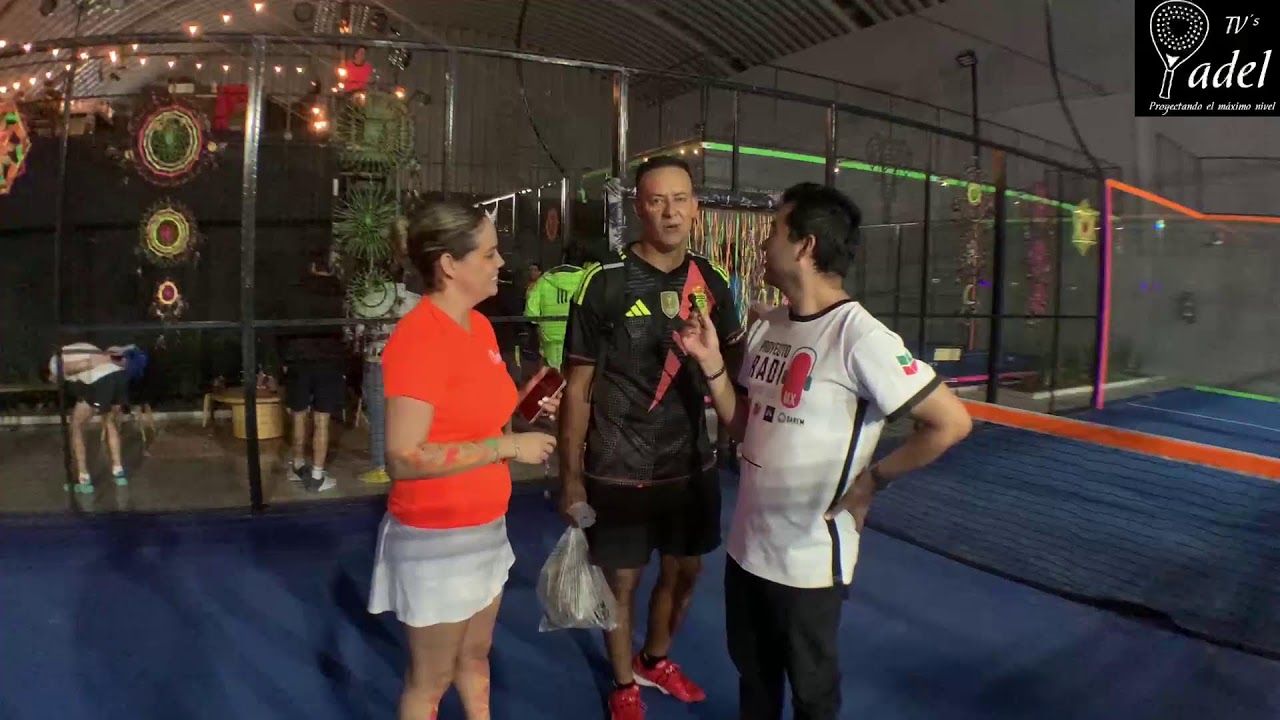 Neon night's. Reyes de pista. Esta padel - YouTube