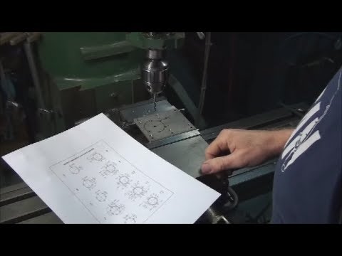 Using a Chart to Find the Center of Holes on a Bolt Circle - YouTube