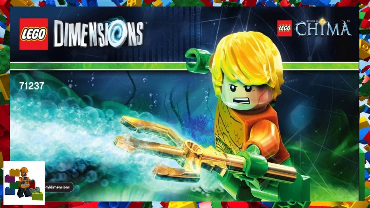 LEGO instructions - Dimensions - 71237 - Aquaman™ Fun Pack (Trident of ...