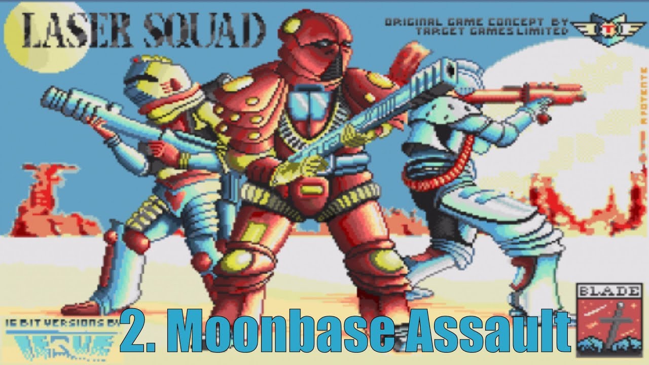 Laser Squad (Amiga) #2 Moonbase Assault - YouTube