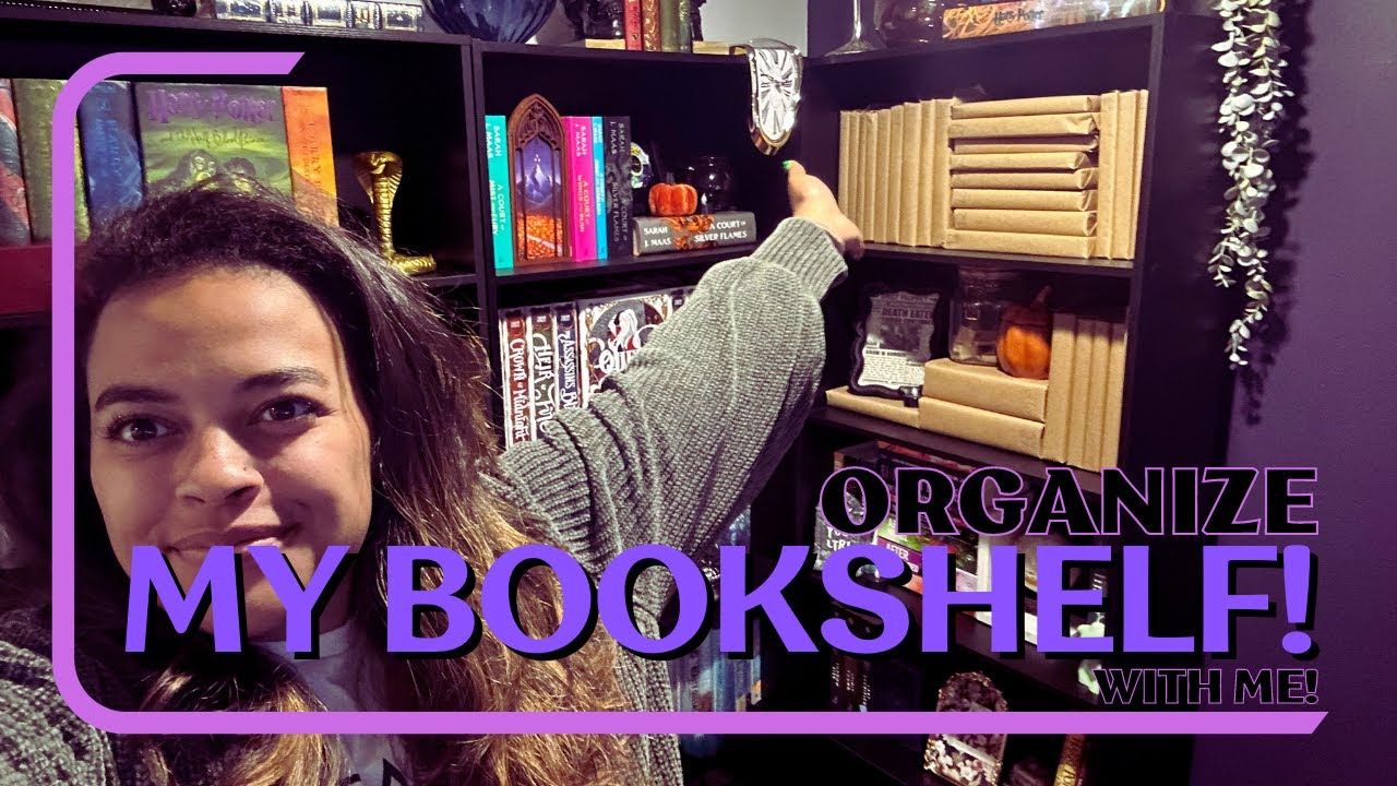 Lets Organize My Book Collection! - YouTube