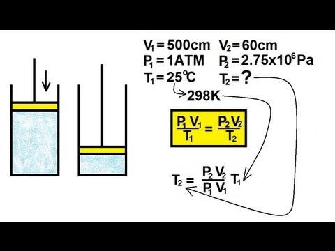 Physics 26 (7 of 10) Ideal Gas Equation: Example 2 - YouTube