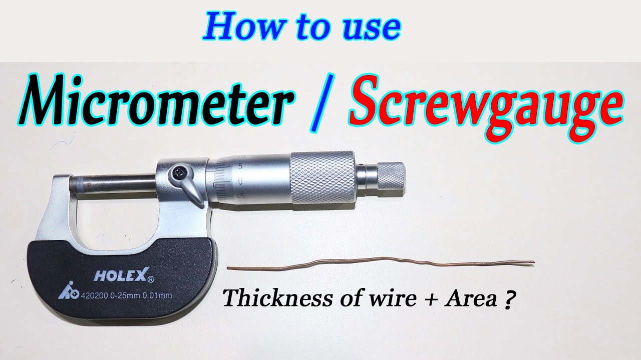 Micrometer Screw Gauge How To Read Easily Thickness Area Wire Reading micrometer-screw-gauge-how-to-read-easily-thickness-area-wire-reading