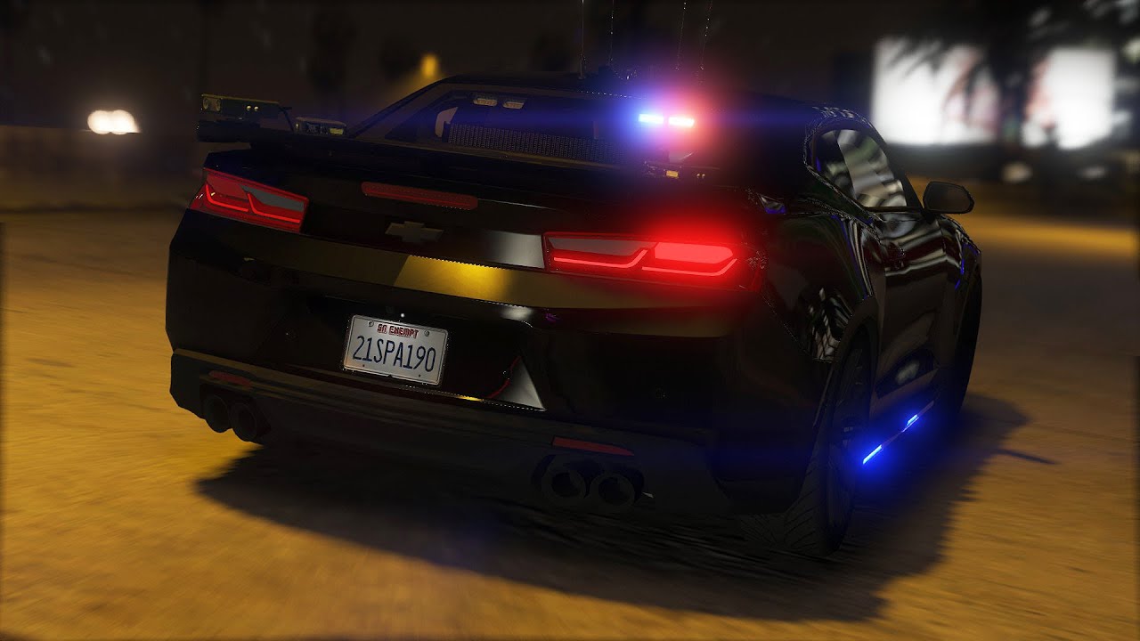 VIP Police Camaro Escort (LSPDFR - 1107) - YouTube