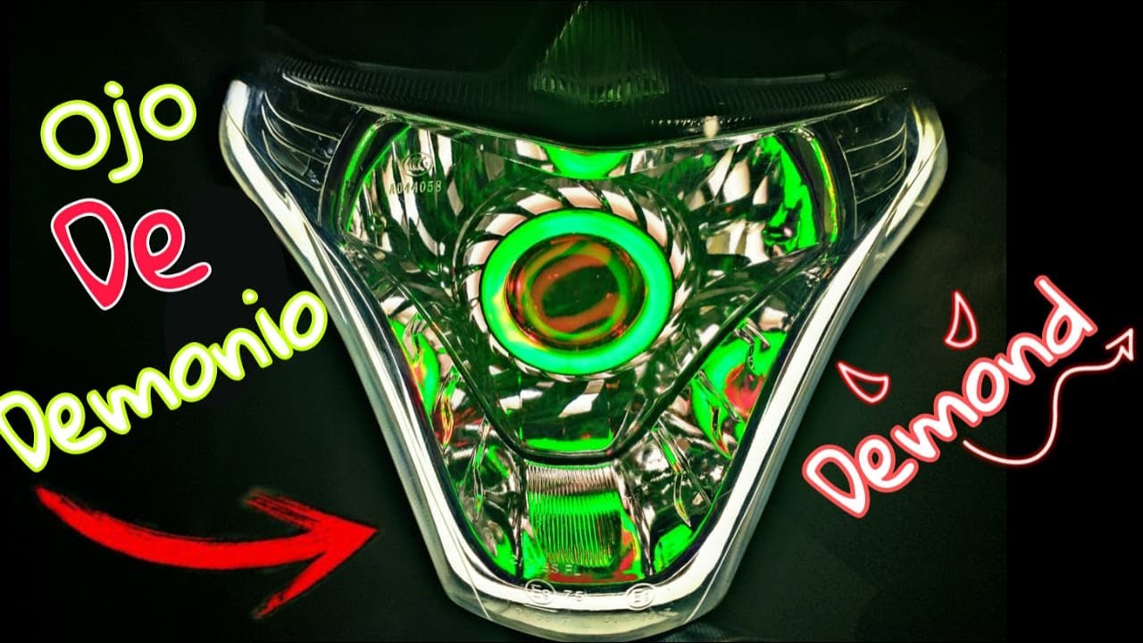 Ojo de DEMONIO| Look 150Z Luz Verde - YouTube