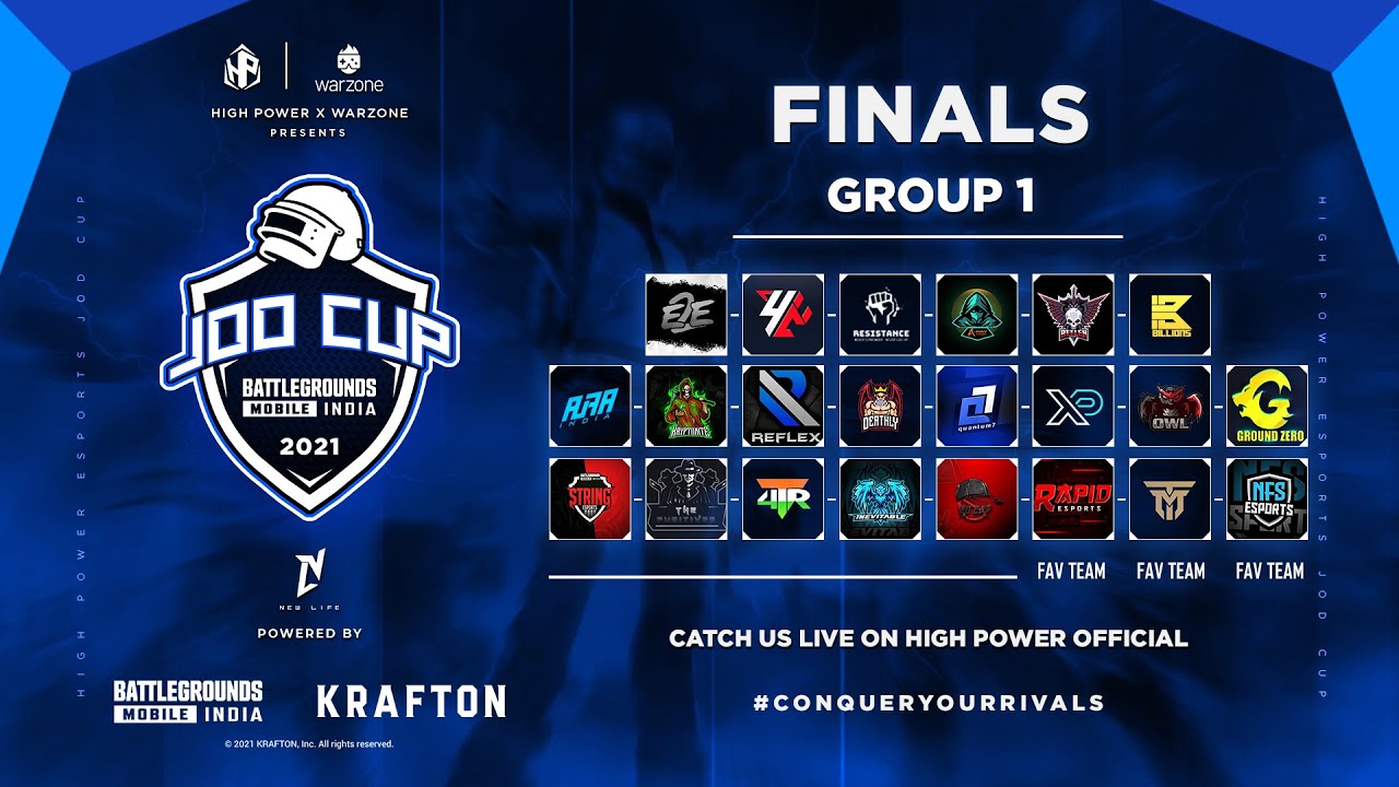 HIGH POWER ESPORTS PRESENTS | POWERED BY NEW LIFE | FINALS GRP 1 - YouTube