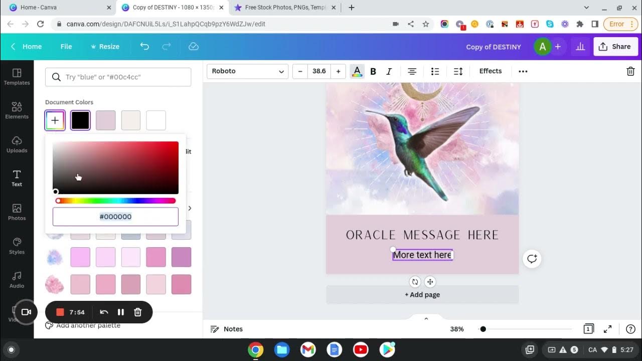 How to Create Oracle Card Decks Using Canva: Part 2 - YouTube