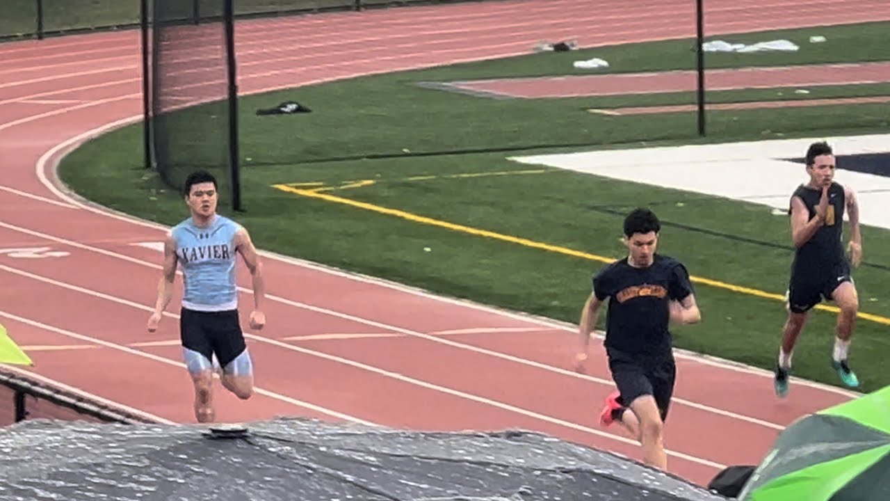 2023 Pierre Chavez Challenge 200m Dash @ Mt St Michael Academy, Bronx 4/1/23 - Andrew Teh ...