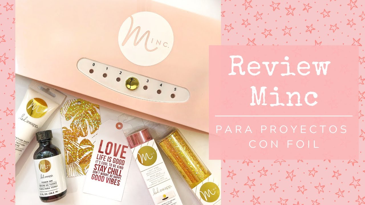 Review Minc | Para Proyectos con Foil - YouTube