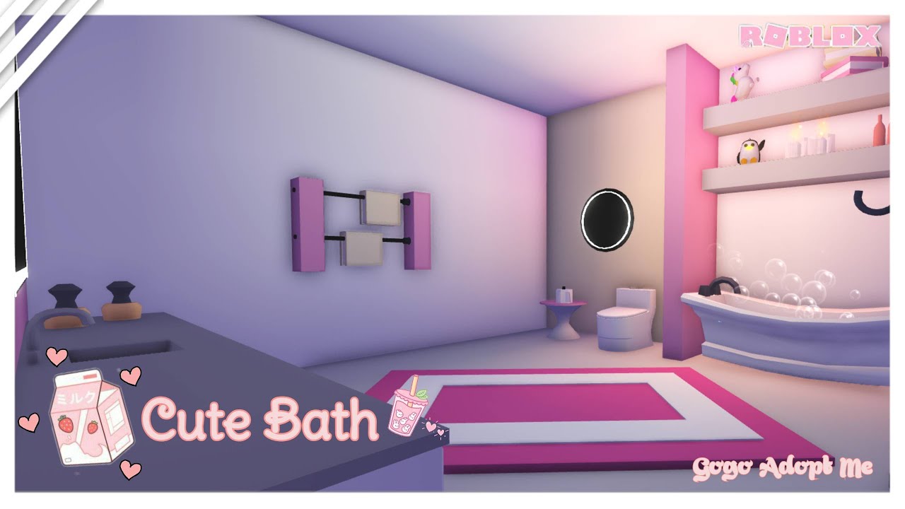 🌸Baño Cute en Adopt Me -ROBLOX-🌸 - YouTube