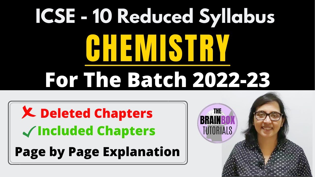 ICSE 10 Chemistry Reduced Syllabus For 2022 23 Page By Page ICSE icse-10-chemistry-reduced-syllabus-for-2022-23-page-by-page-icse
