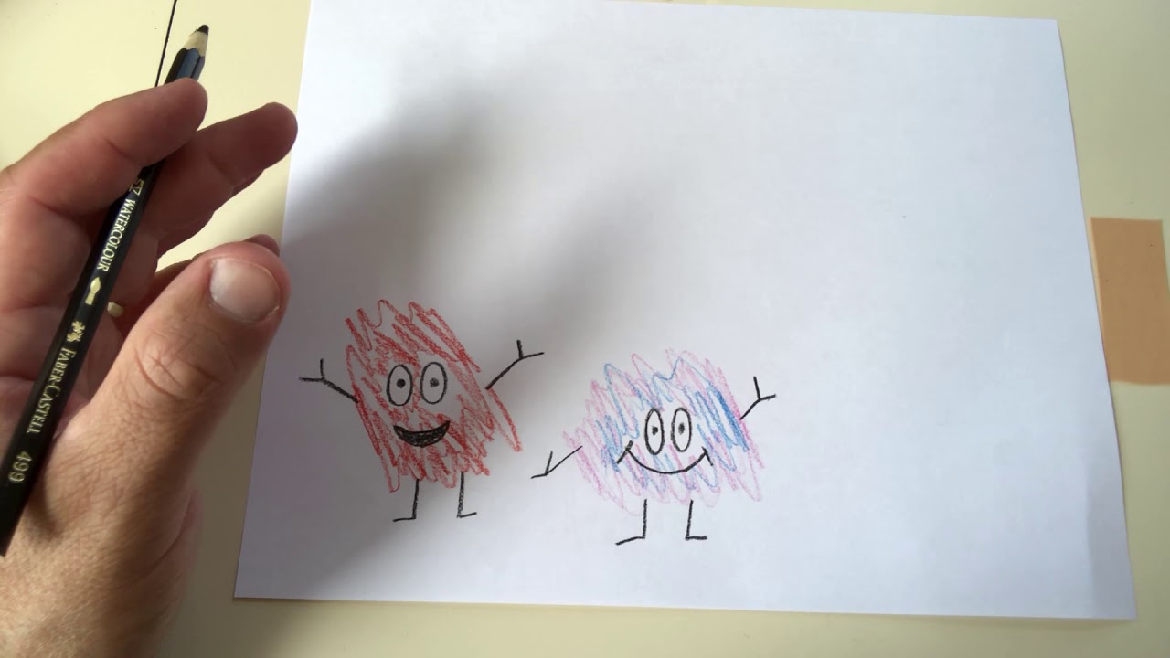 Scribble Characters - YouTube