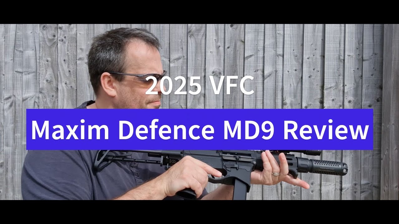 VFC Maxim Defence MD9 GBBR Review - YouTube