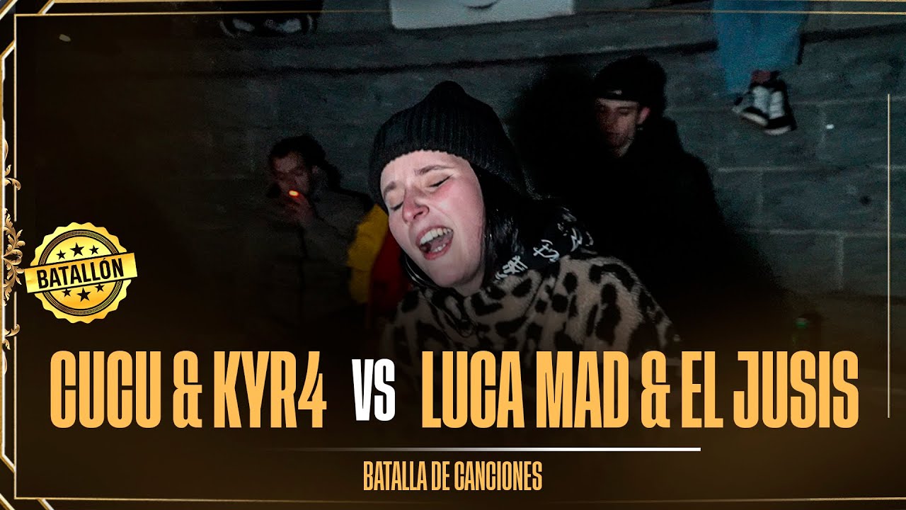 CUCU & KYR4 VS LUCA MAD & EL JUSIS 1ª RONDA BATALLA DE CANCIONES ...