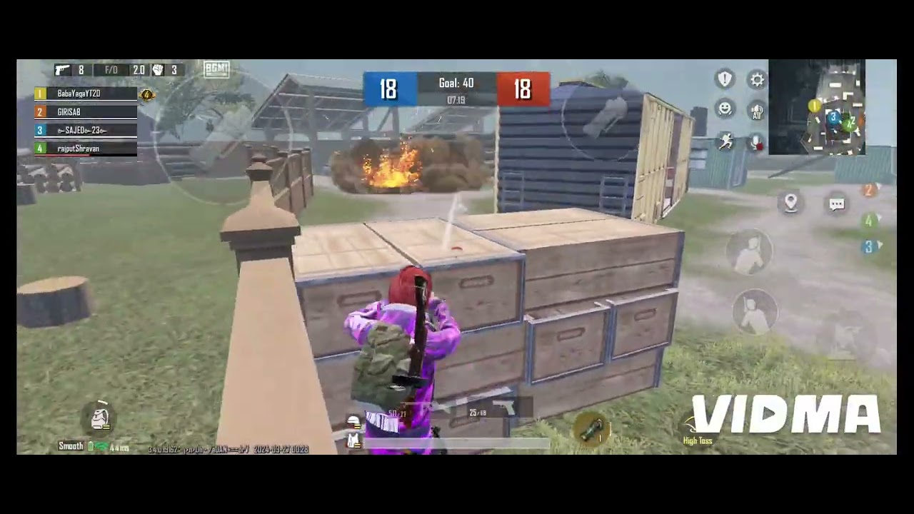 Bgmi gameplay {upgrade SLR with TDM} - YouTube