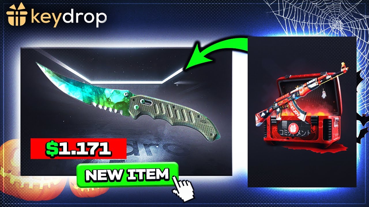 KEYDROP FLIP KNIFE EMERALD FIELD TESTESD!! Keydrop Promo Code 2025 ...