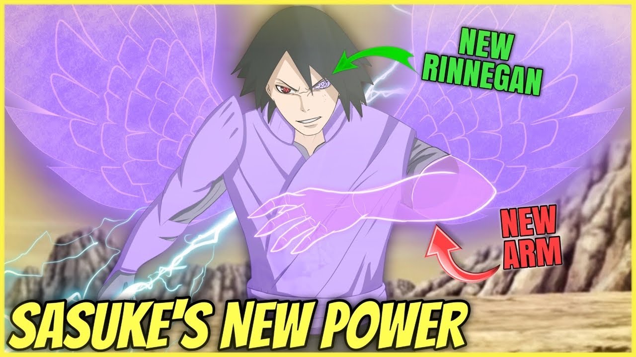 Sasuke's NEW Rinnegan and Arm | Boruto Sasuke's New Power - YouTube