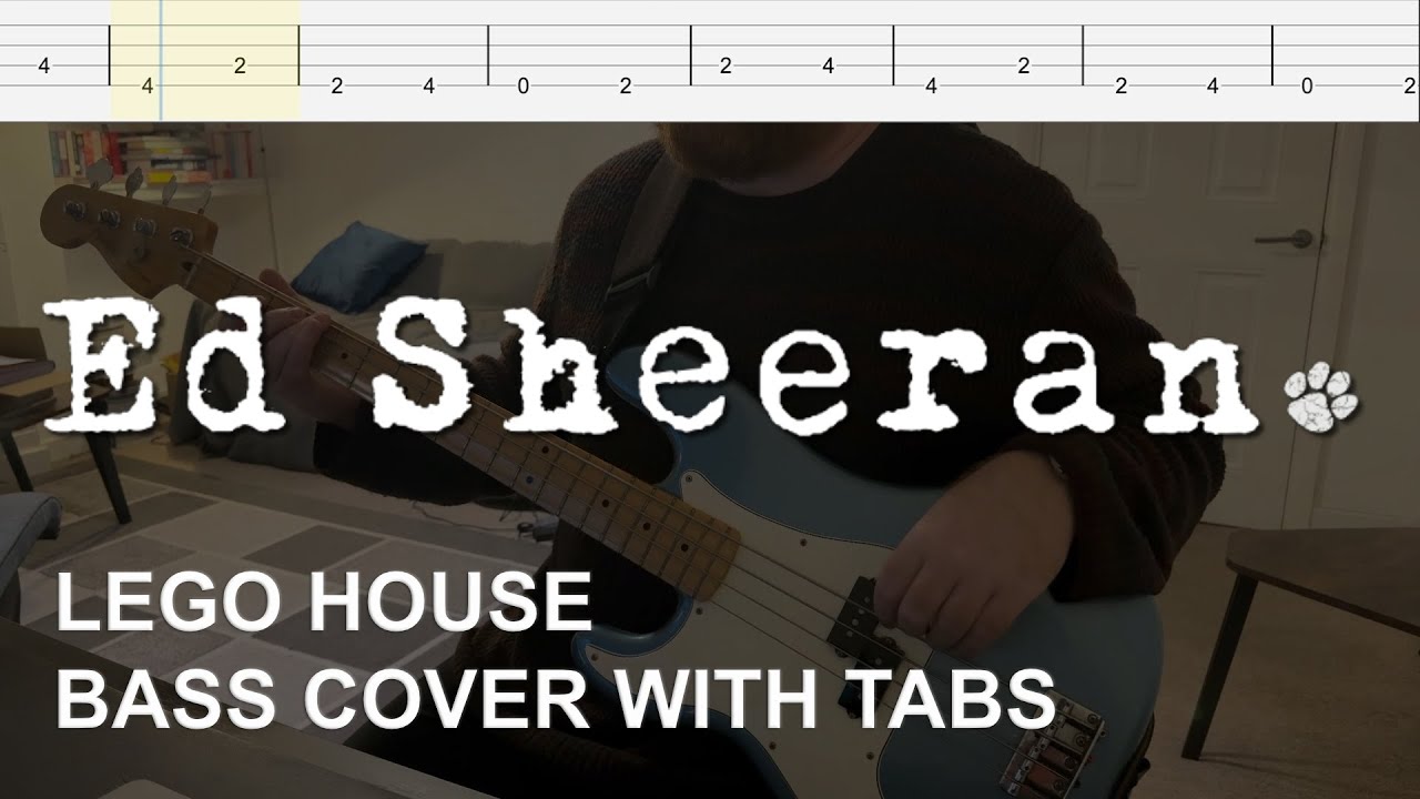 Ed Sheeran - Lego House (Bass Cover with Tabs) - YouTube