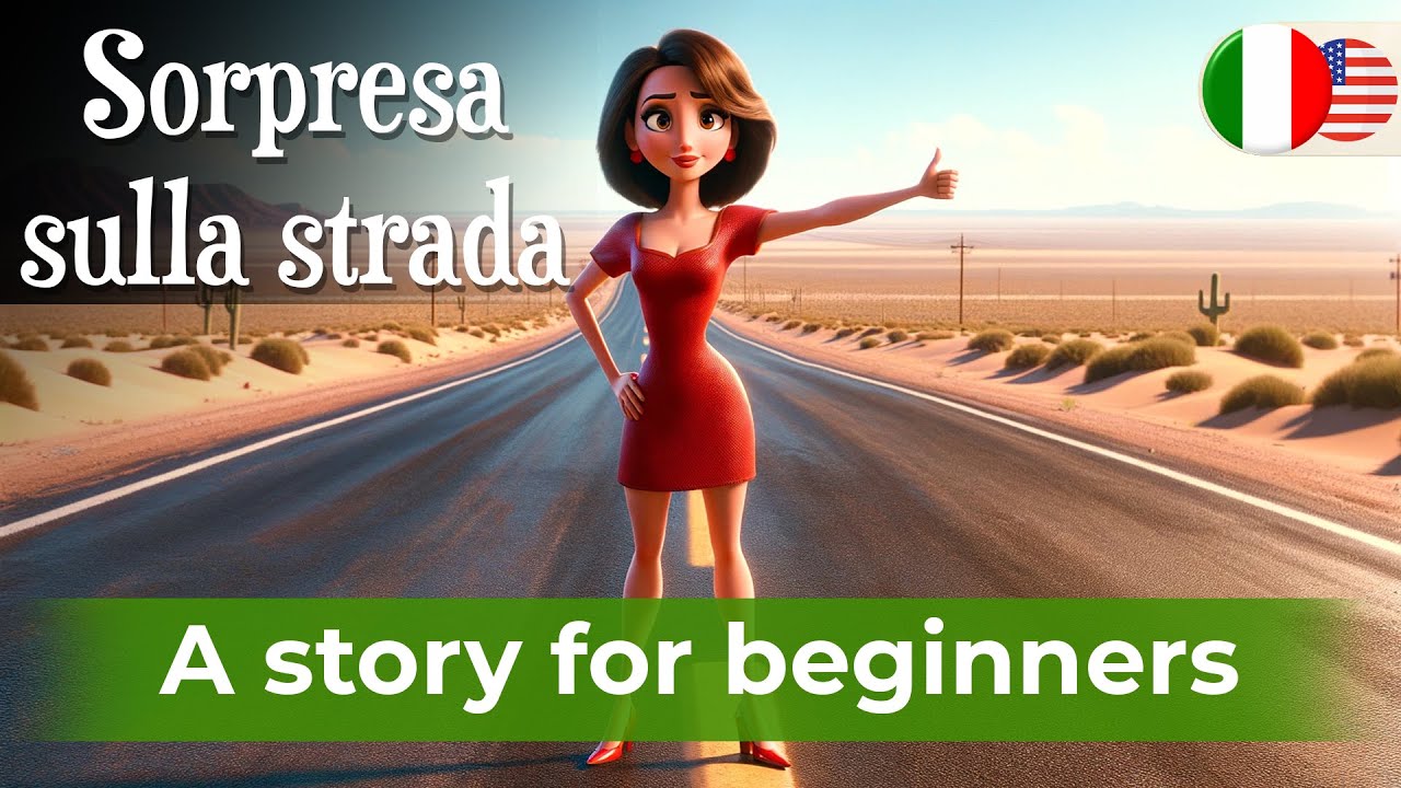 START LEARNING Italian with a Simple story (A1-A2) - YouTube