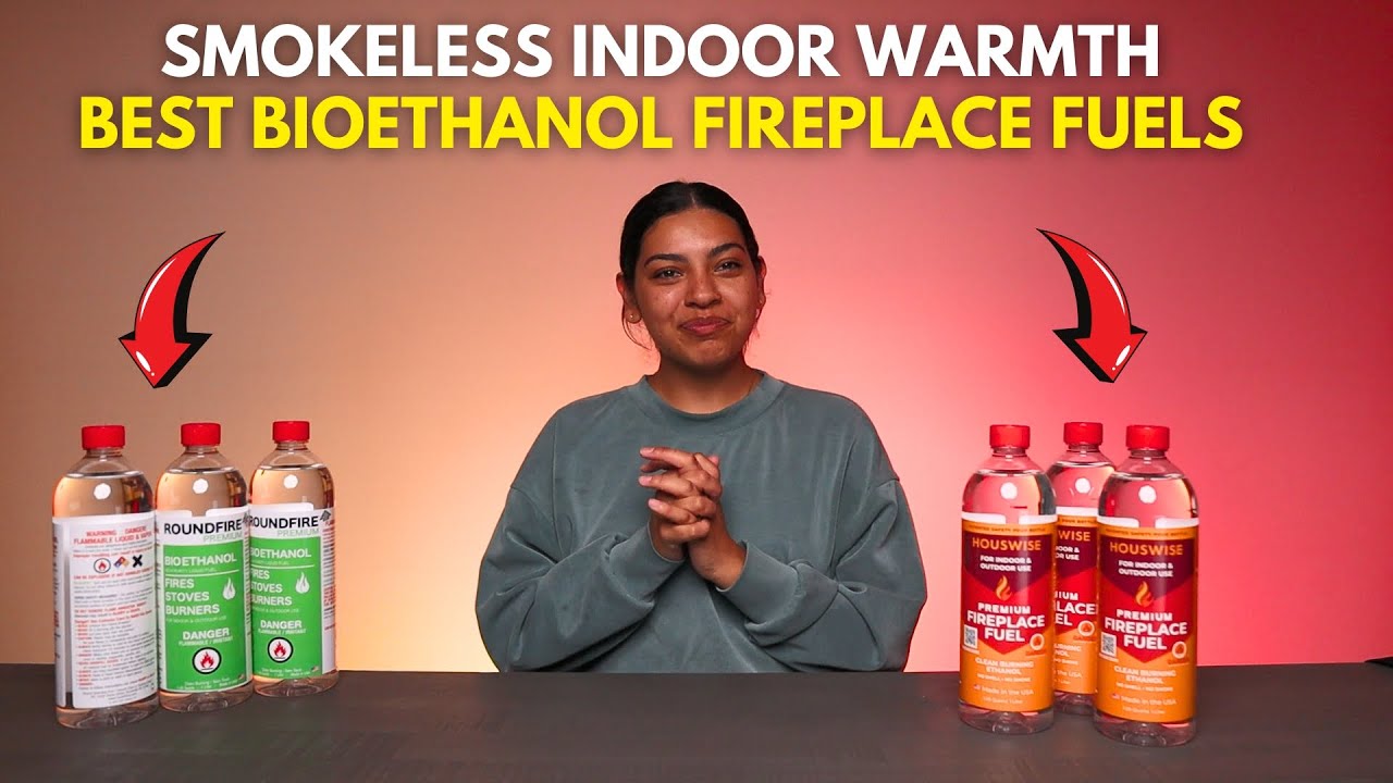 Smokeless Indoor Warmth - Best Bioethanol Fireplace Fuels! - YouTube