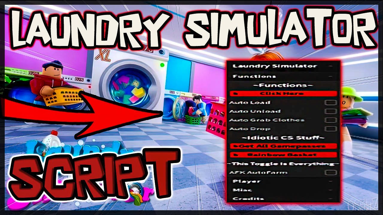 BEST | Laundry Simulator New Script [2023] Very OP - YouTube
