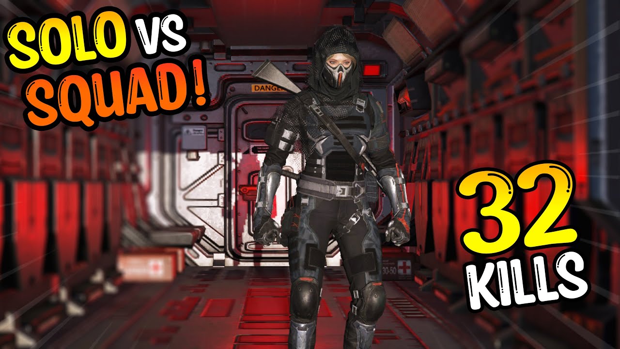 JOGANDO COM A SKIN DA FOXTROT NO SOLO VS SQUAD (32 KILLS) - COD MOBILE ...