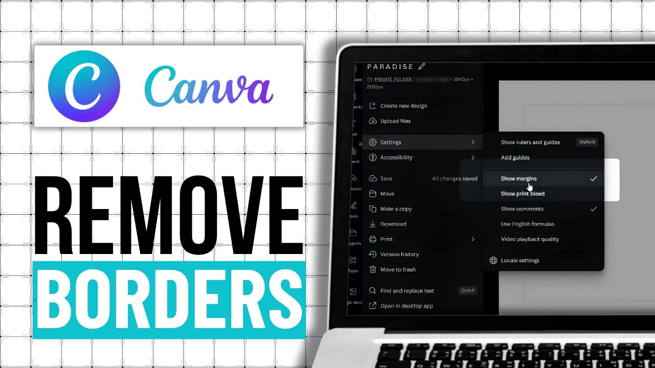 How To Remove Borders On Canva (Step By Step) - YouTube