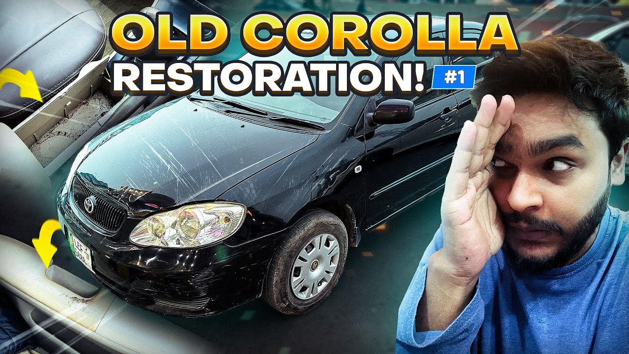 Restoring Corolla 2007 For My Friend 💀 - YouTube