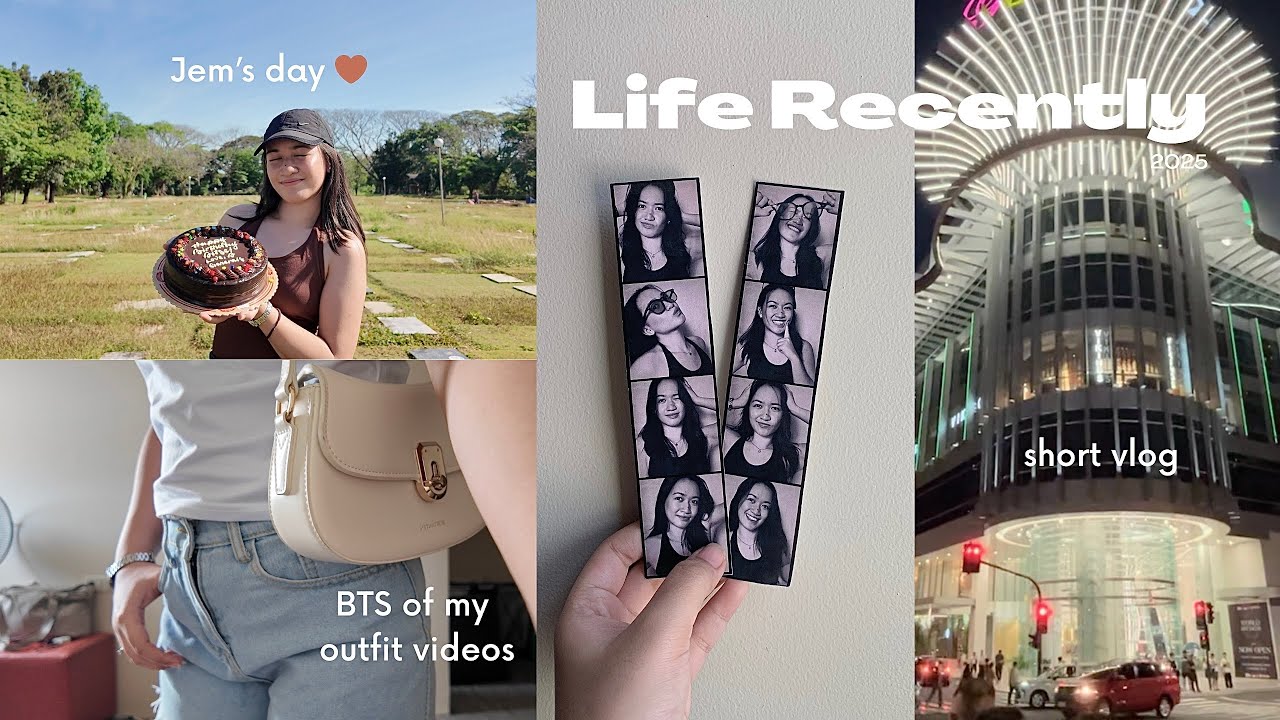 🎂 life recently: bts of my vlogs & outfit video + my bday celeb (short vlog) | It’s Jem - YouTube