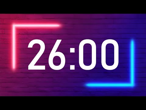 26 Minute Timer Countdown ⏰ - YouTube