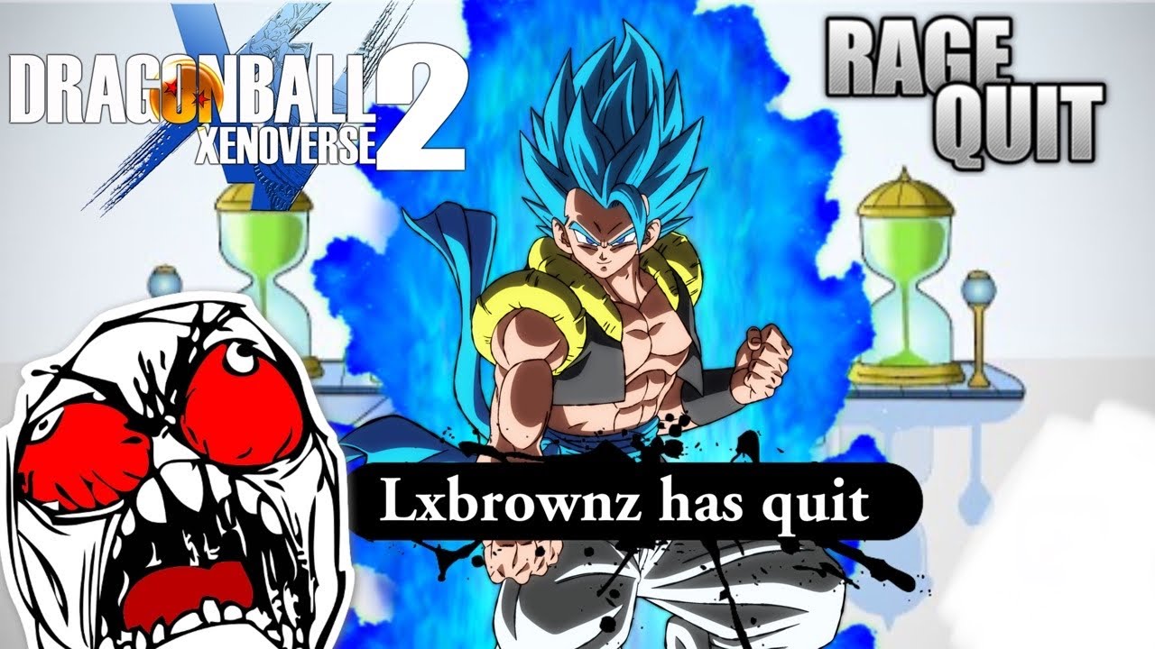 Custom Gogeta Blue = Rage Quits? - YouTube
