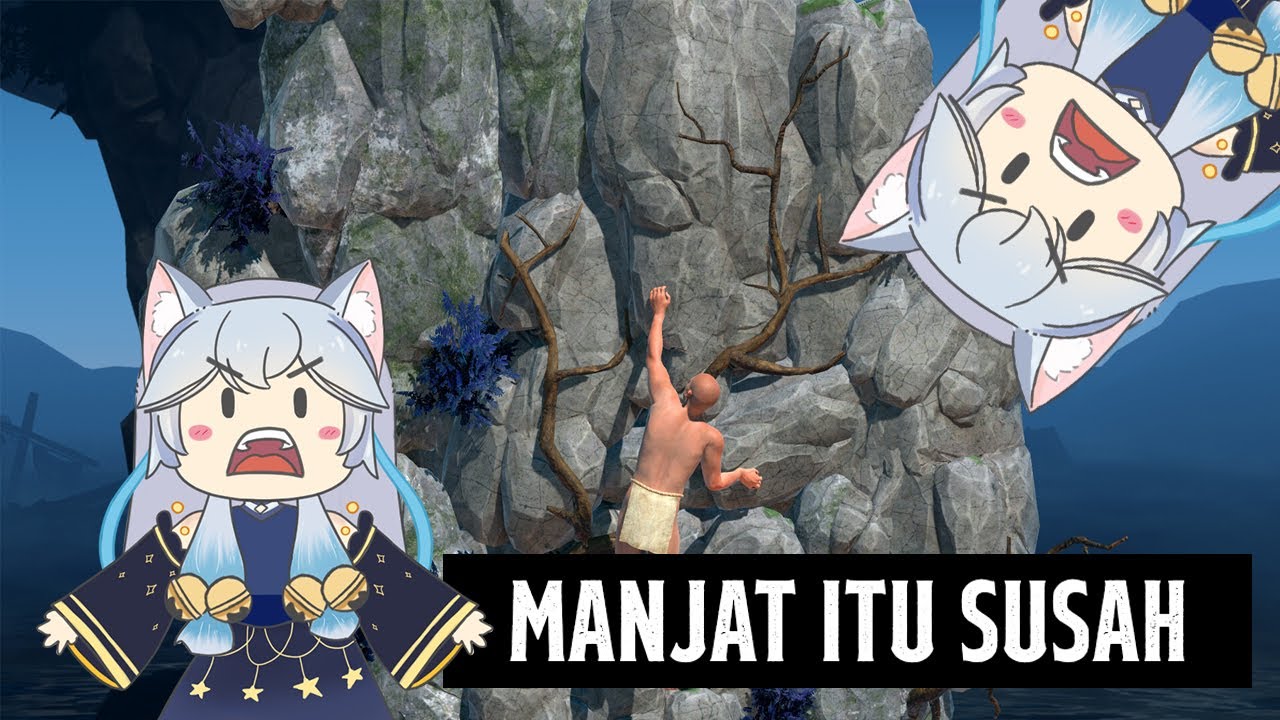 A Difficult Game About Climbing 】Manjat itu susah【ID / EN】 - YouTube