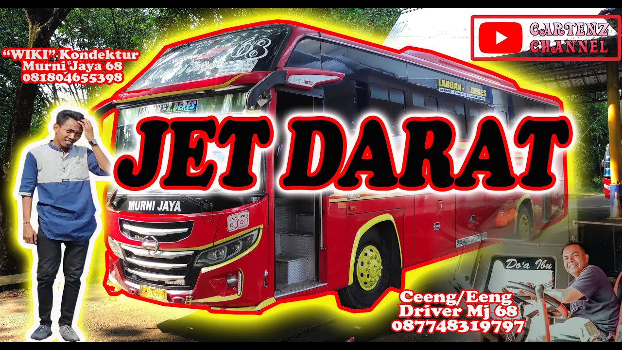 FULL TRIP MURNI JAYA 68, Labuan Kalideres, Seru Abis, Bus Cepat I ...