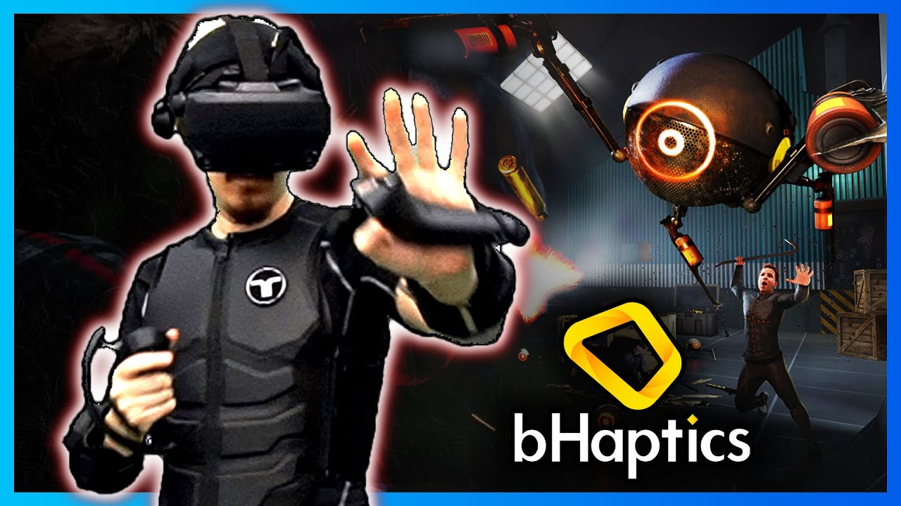 FRYING PAN to the FACE | Boneworks bHaptics DEMO & SETUP - YouTube