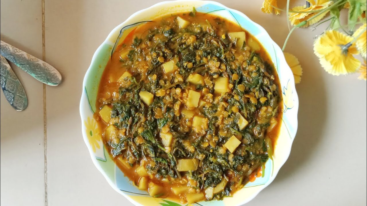 সুস্বাদু বত্তার শাক রেসিপি।Delicious batta shak recipe. @tajkitchen570 ...