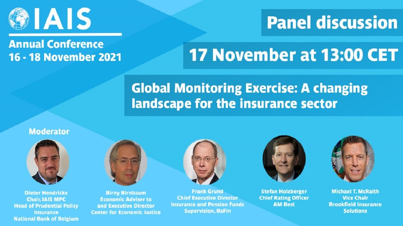IAIS Virtual Annual Conference 2021 - Global Monitoring Exercise panel ...