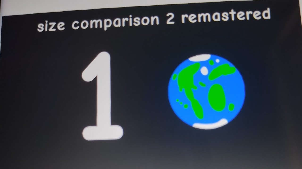 size comparison 2 remaster part 10 - YouTube