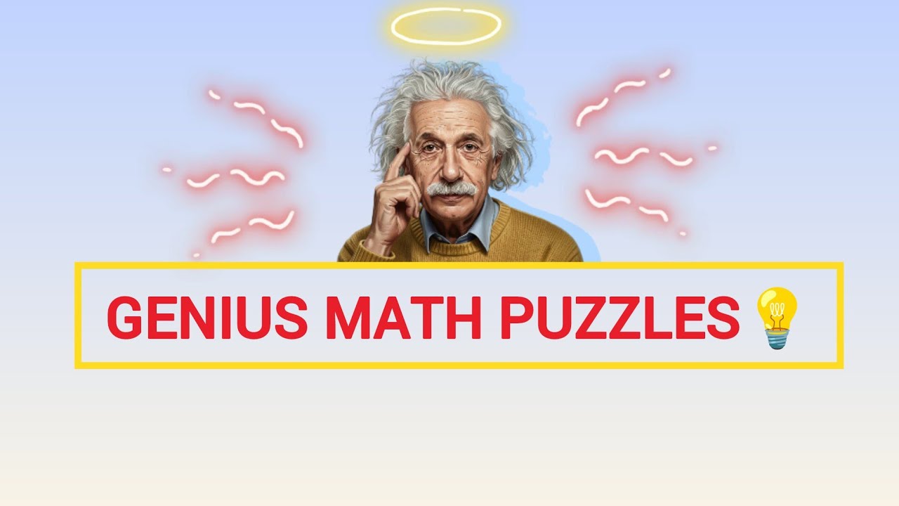 Math Puzzles for Geniuses #mathpuzzles #iqtestquestions - YouTube
