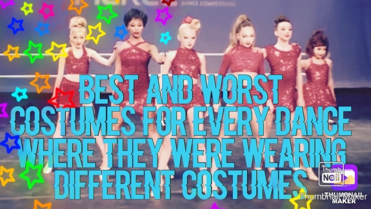 Best and worst costumes of the dances where there were different ...