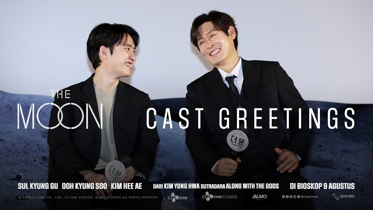 THE MOON Indonesia cast Greetings - YouTube