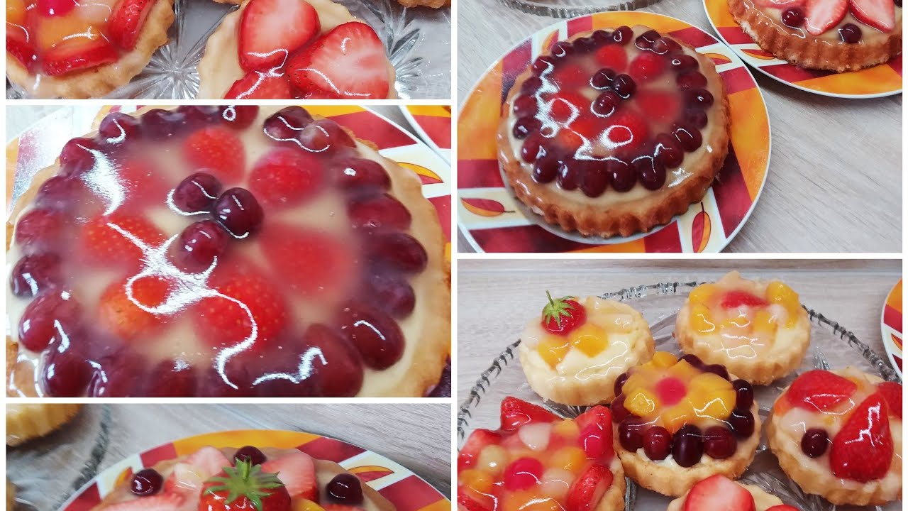 FRESH FRUITS CAKE ( OBST TORTE ) NO BAKE FRUIT CAKE - YouTube