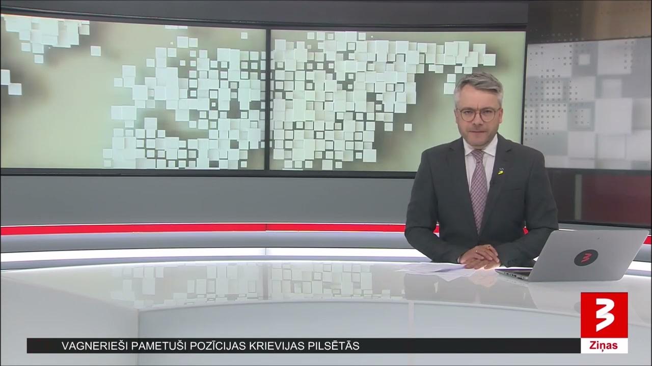 TV3 (Latvia) - ''TV3 Ziņas Svētdienā" opening sequence (25 June 2023) - YouTube