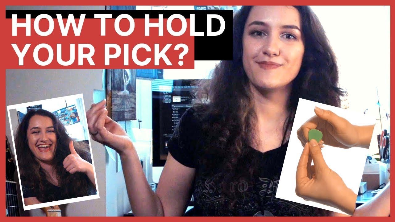 How To Hold Your Pick? Here's the technique that works best for me ...