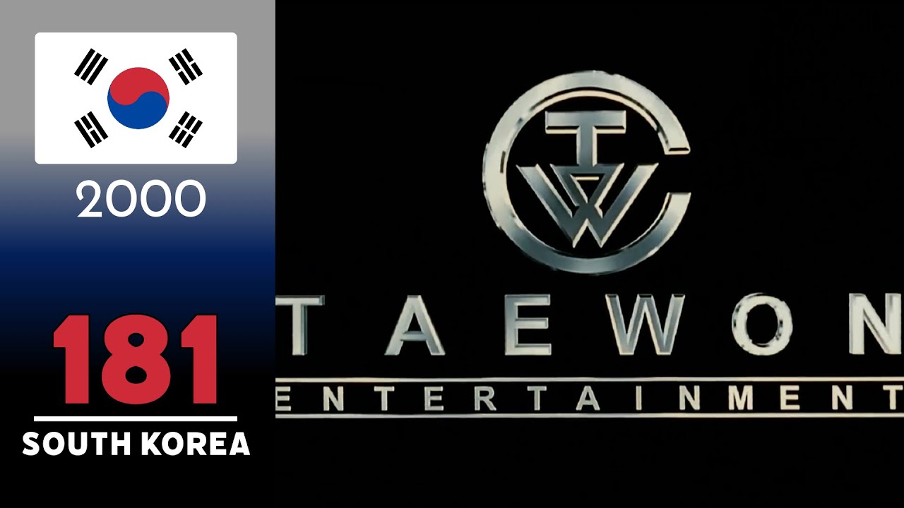 Taewon Entertainment (second logo, 2000) - YouTube