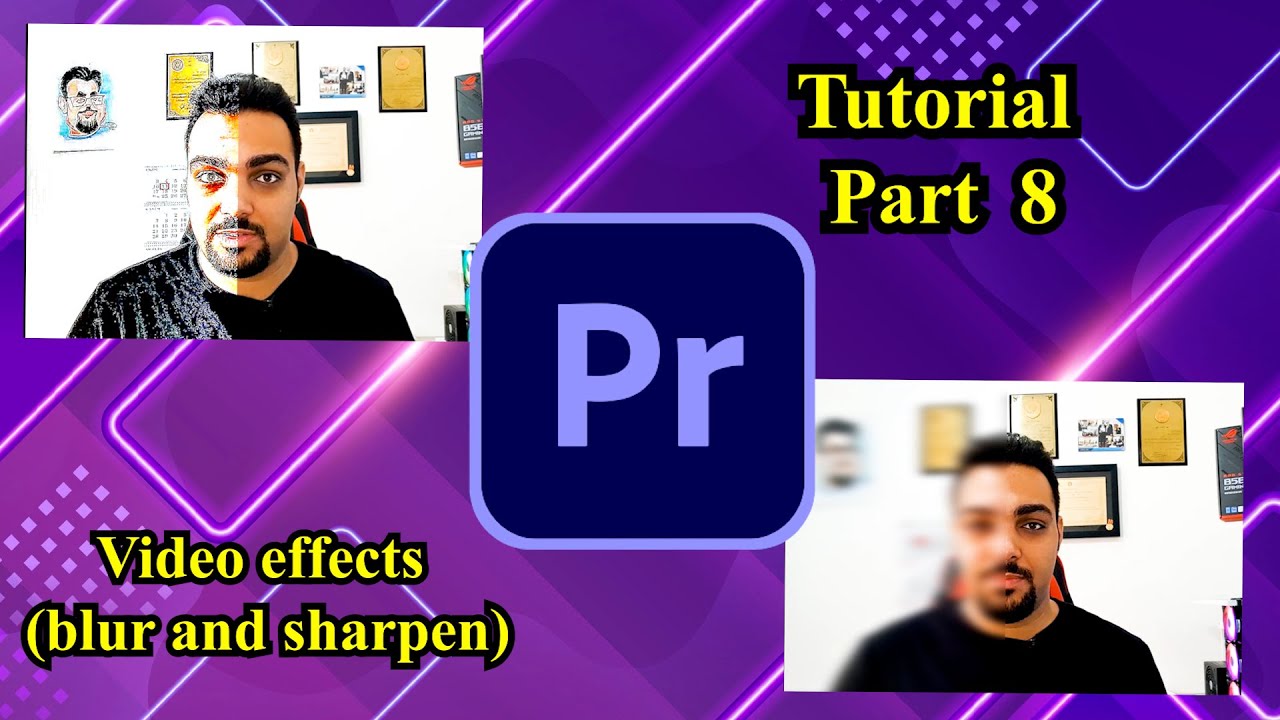 How to blur and sharpen the video (premiere tutorials part 8 ...