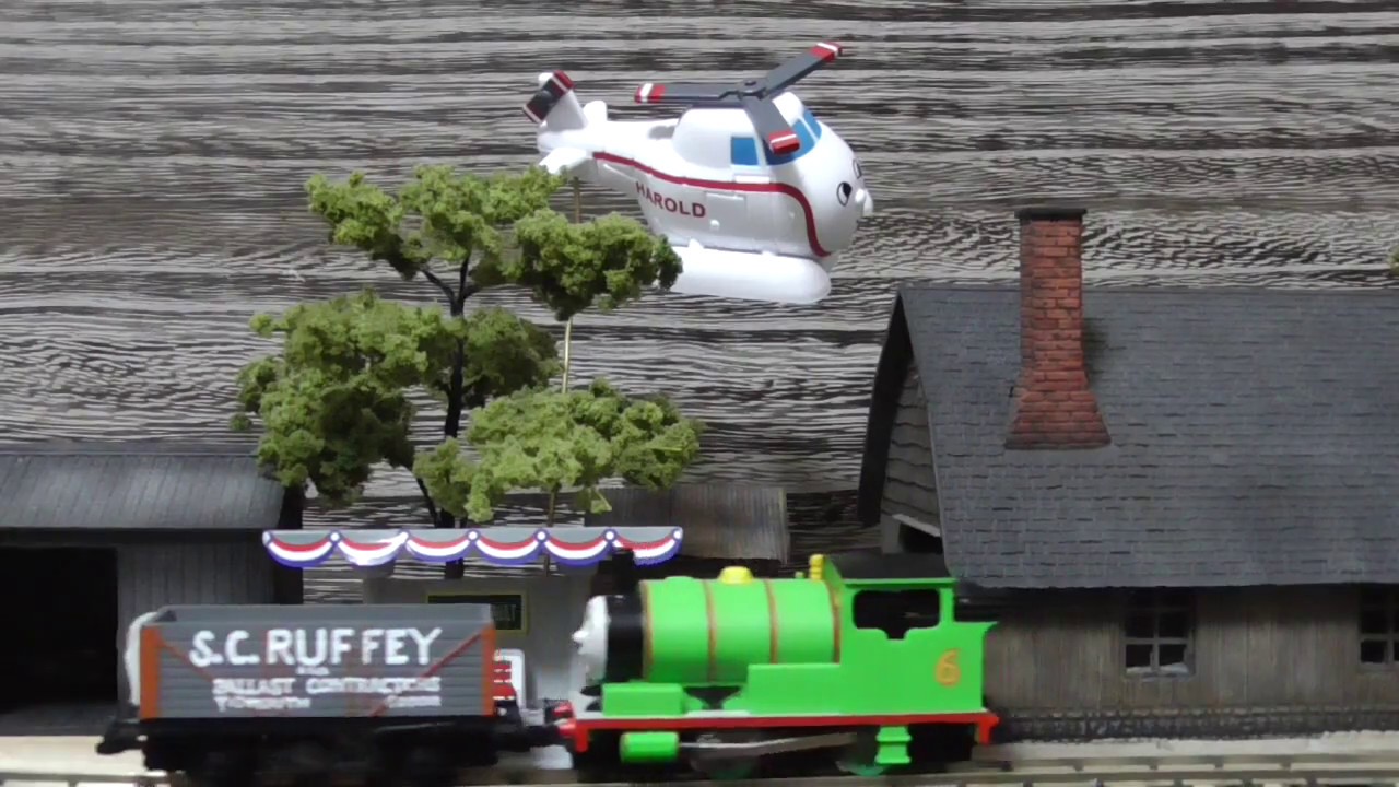 Tomix N Scale THOMAS & FRIENDS. Percy and S.C.Ruffey. - YouTube