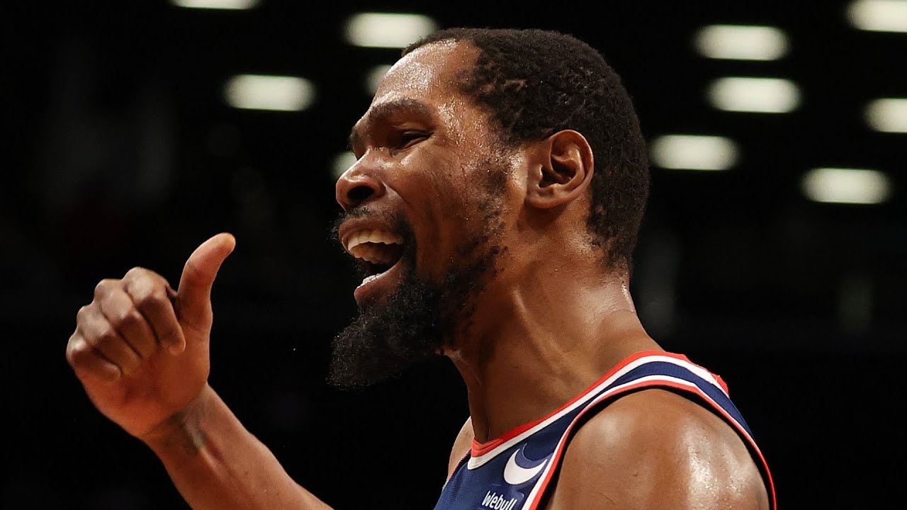 Kevin Durant 34 Pts Clutch 4 Point Play vs 76ers! 2021 NBA Season - YouTube